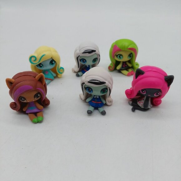 Mattel | Toys | Monster High Mini Ghouls Small Figures Lot Of 6 Read ...